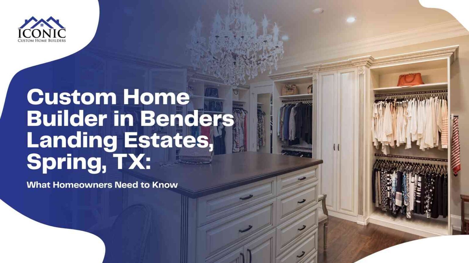 Custom Home Builder Benders Landing Estates, Spring, TX.